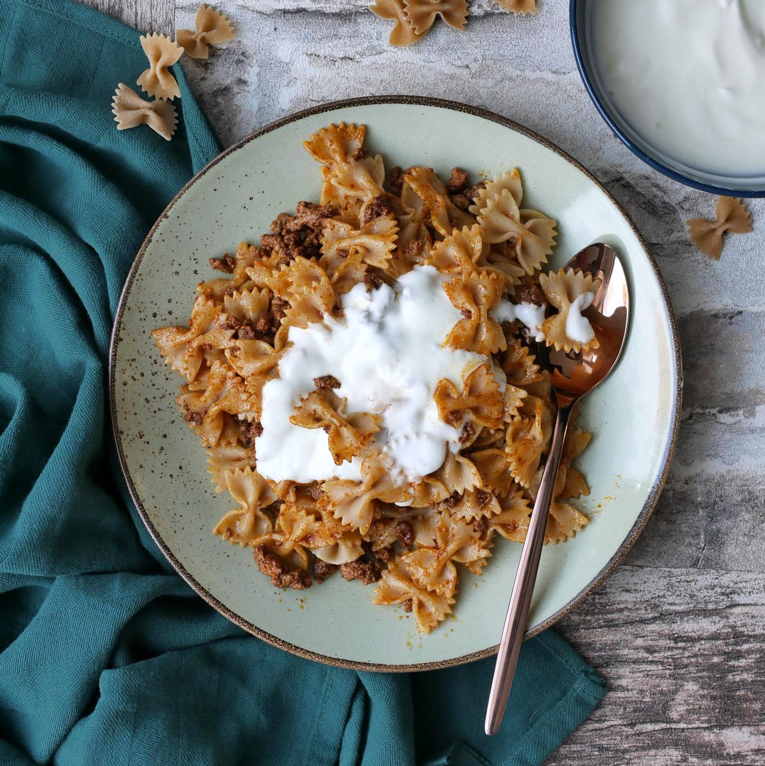Turkische Nudeln Mit Joghurt