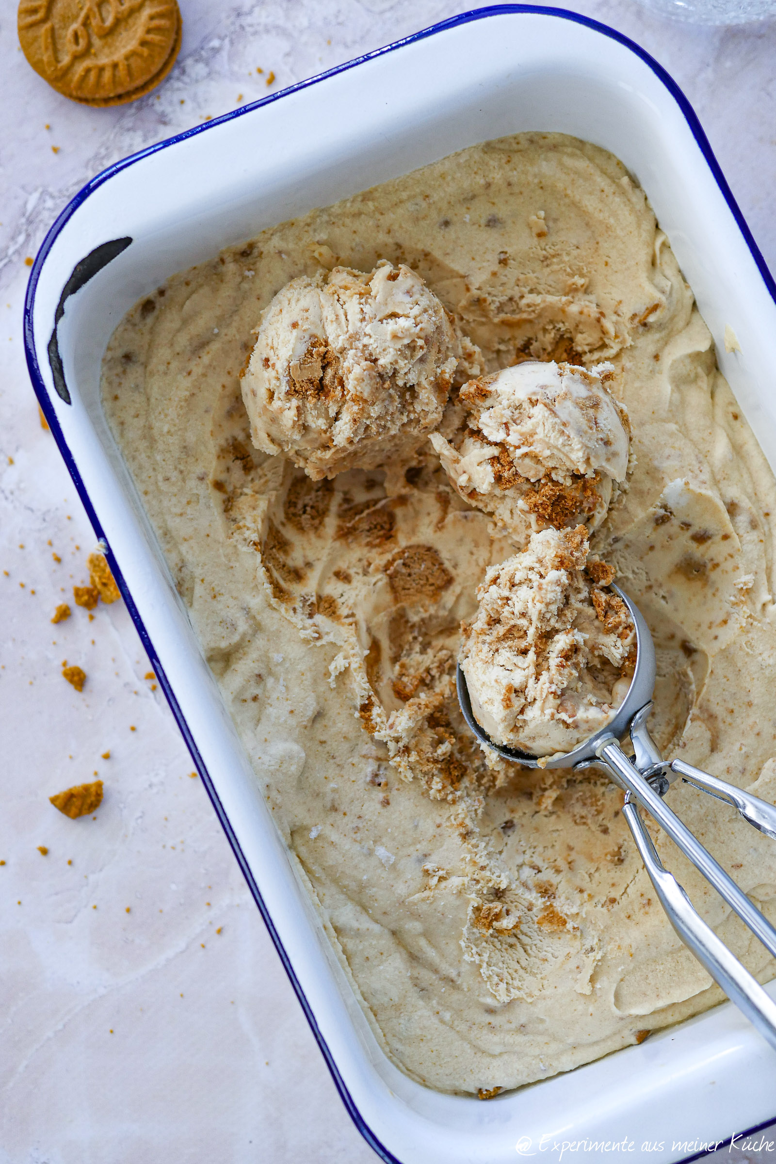 Lotus Eis ohne Eismaschine - Experimente aus meiner Küche