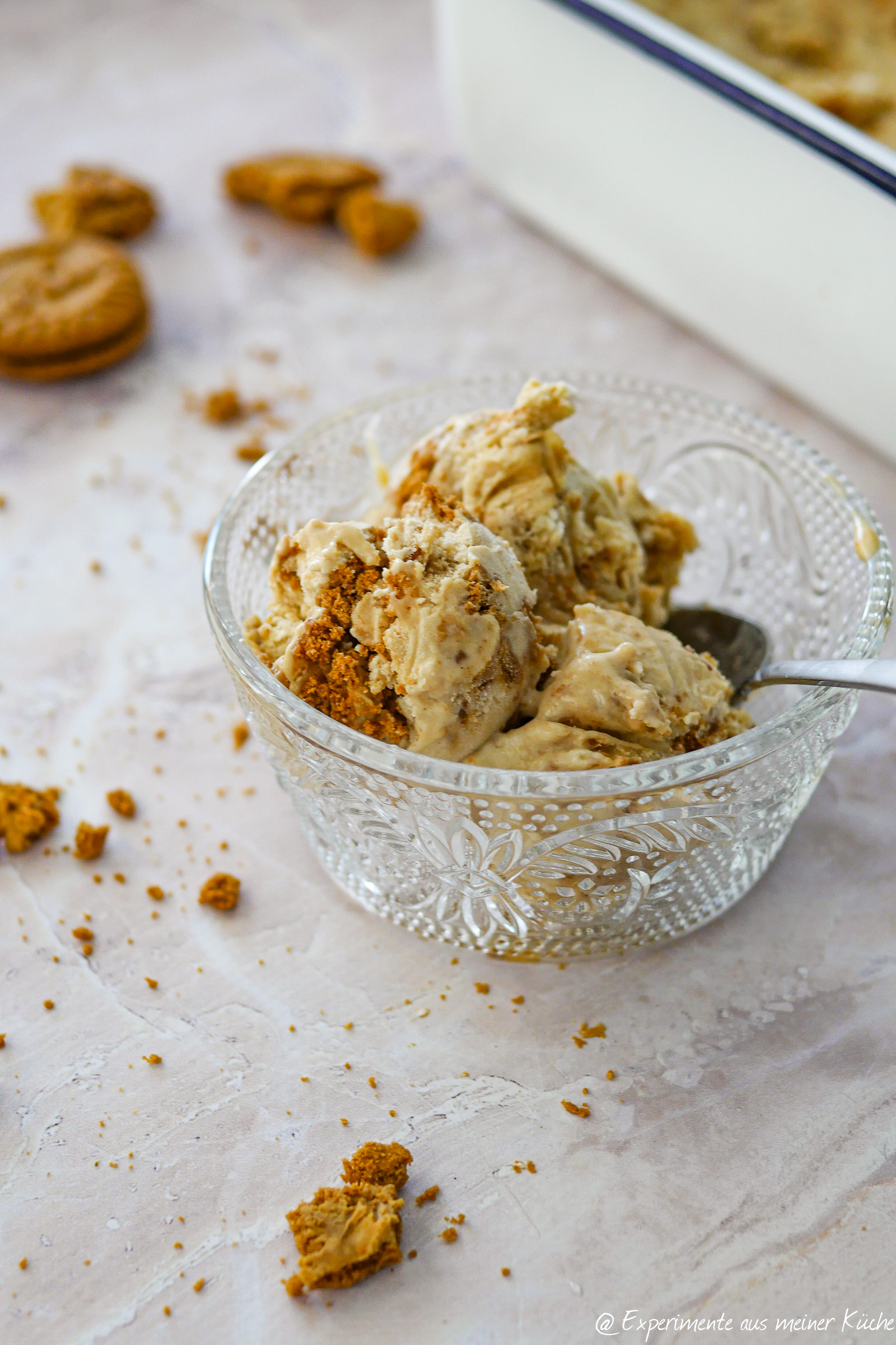 Lotus Eis ohne Eismaschine - Experimente aus meiner Küche