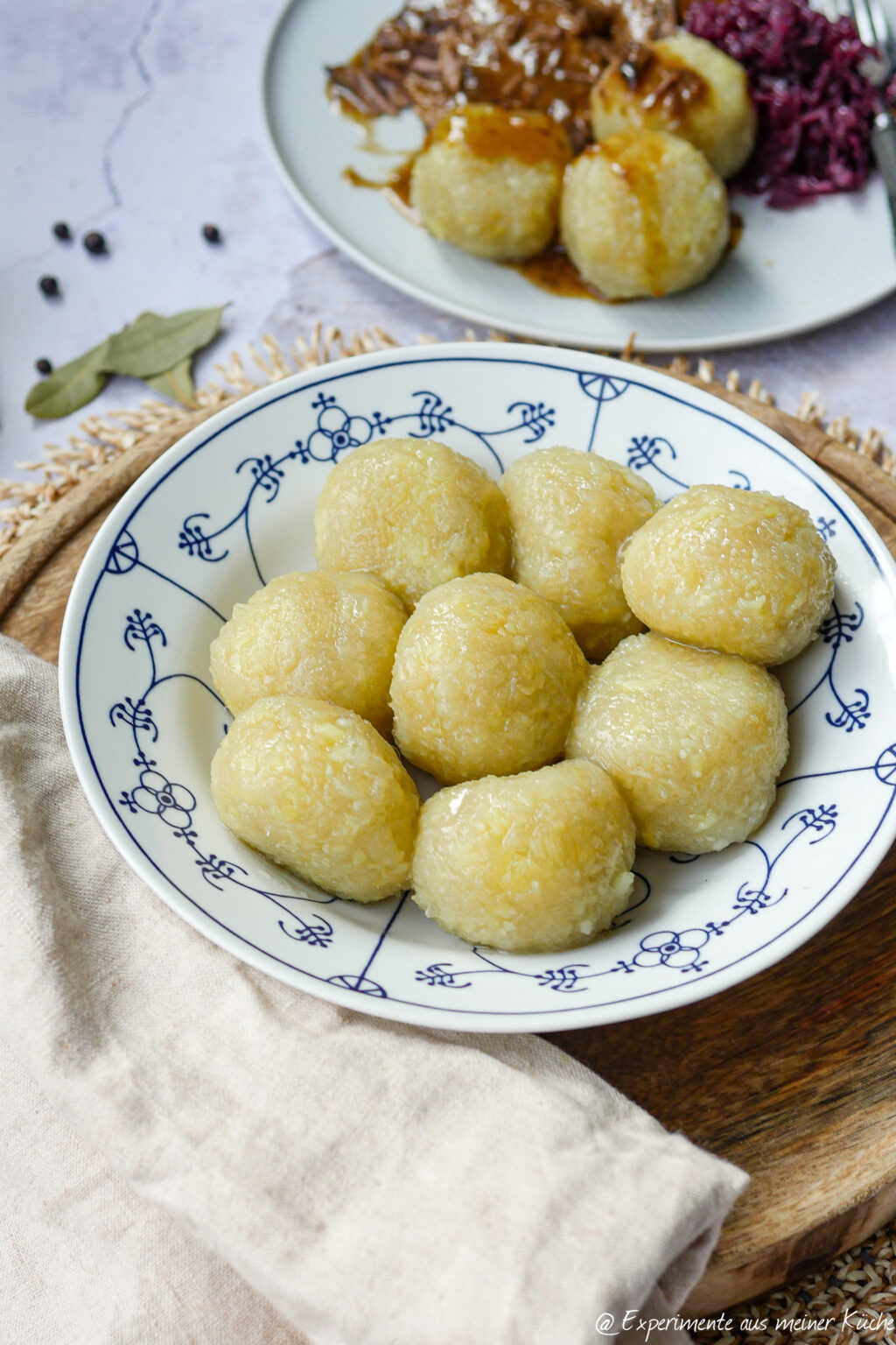 Kartoffelklöße halb und halb - Polnische Klöße