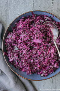 Rotkohl Salat - Experimente aus meiner Küche