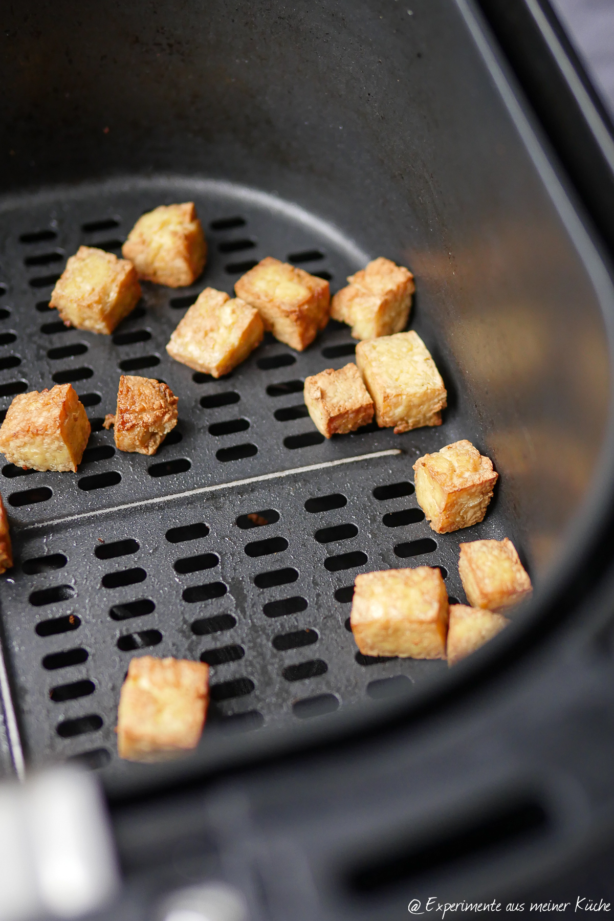 Tofu aus der Heißluftfritteuse
